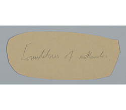 Frank Plumpton Ramsey Papers | Digital Pitt