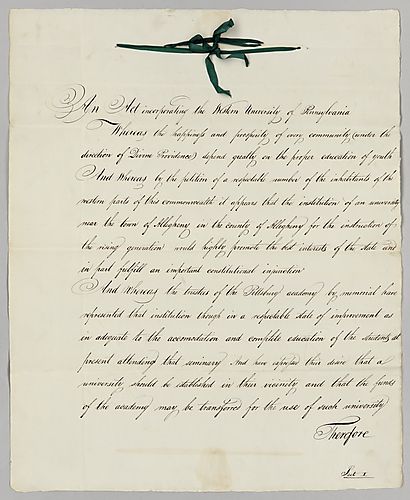 Historical Records - University Archives @ Pitt - Guides at University ...