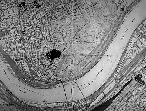 Map of Hazelwood and Glen Hazel Heights | Digital Pitt